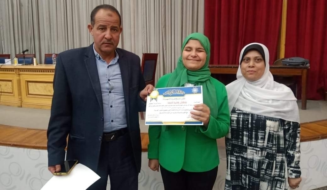 نورهان وجيه طالبة النور بالإسماعيلية أول الجمهورية في التحدث بالفصحى ...